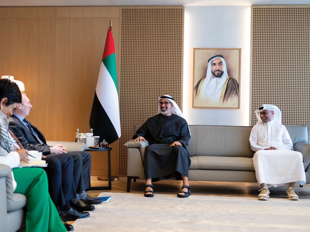 Sheikh Khaled bin Mohamed bin Zayed and Amazon CEO Discuss Strategic ...