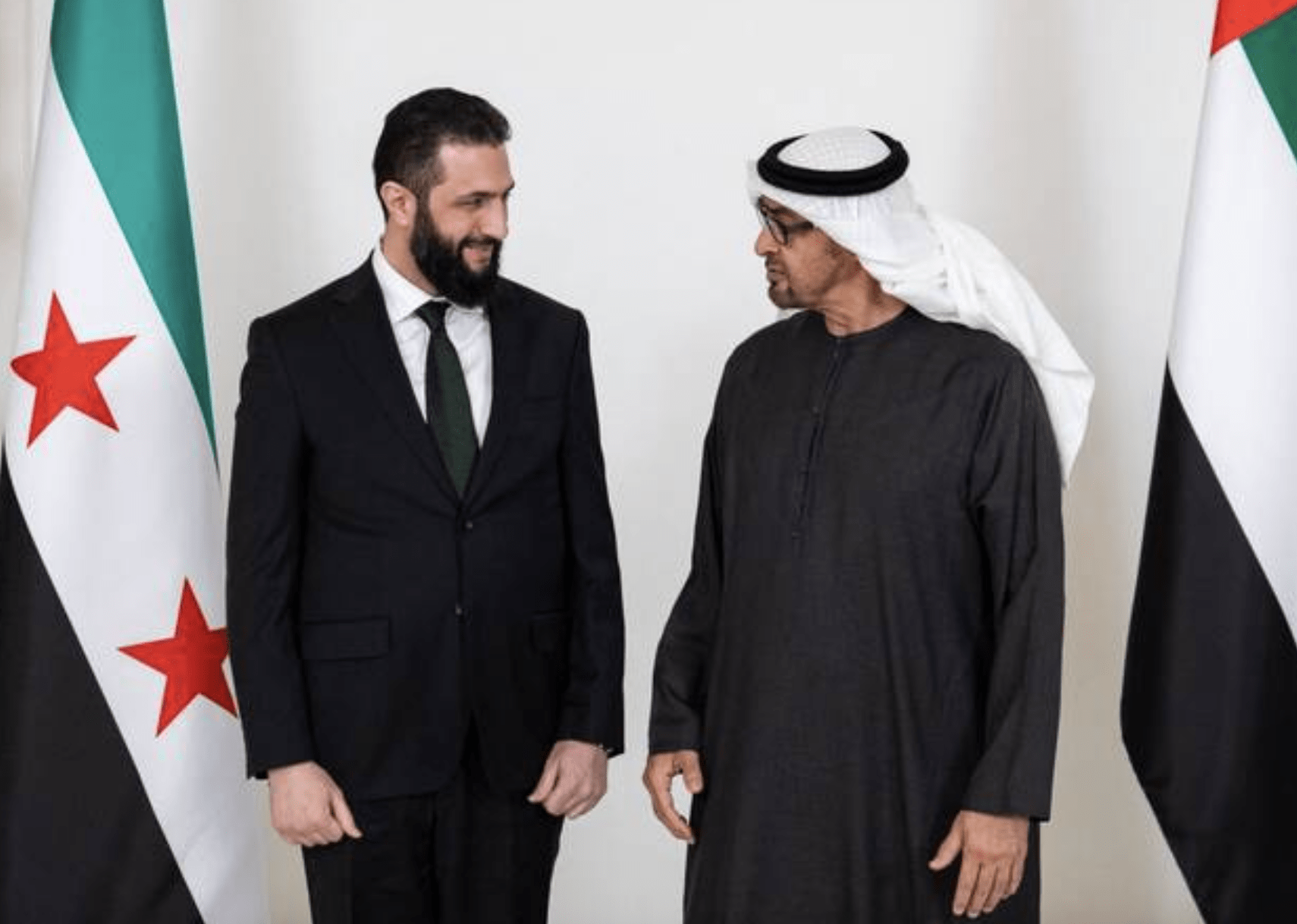 UAE and Syria Presidents Discuss Bilateral Relations and Regional ...