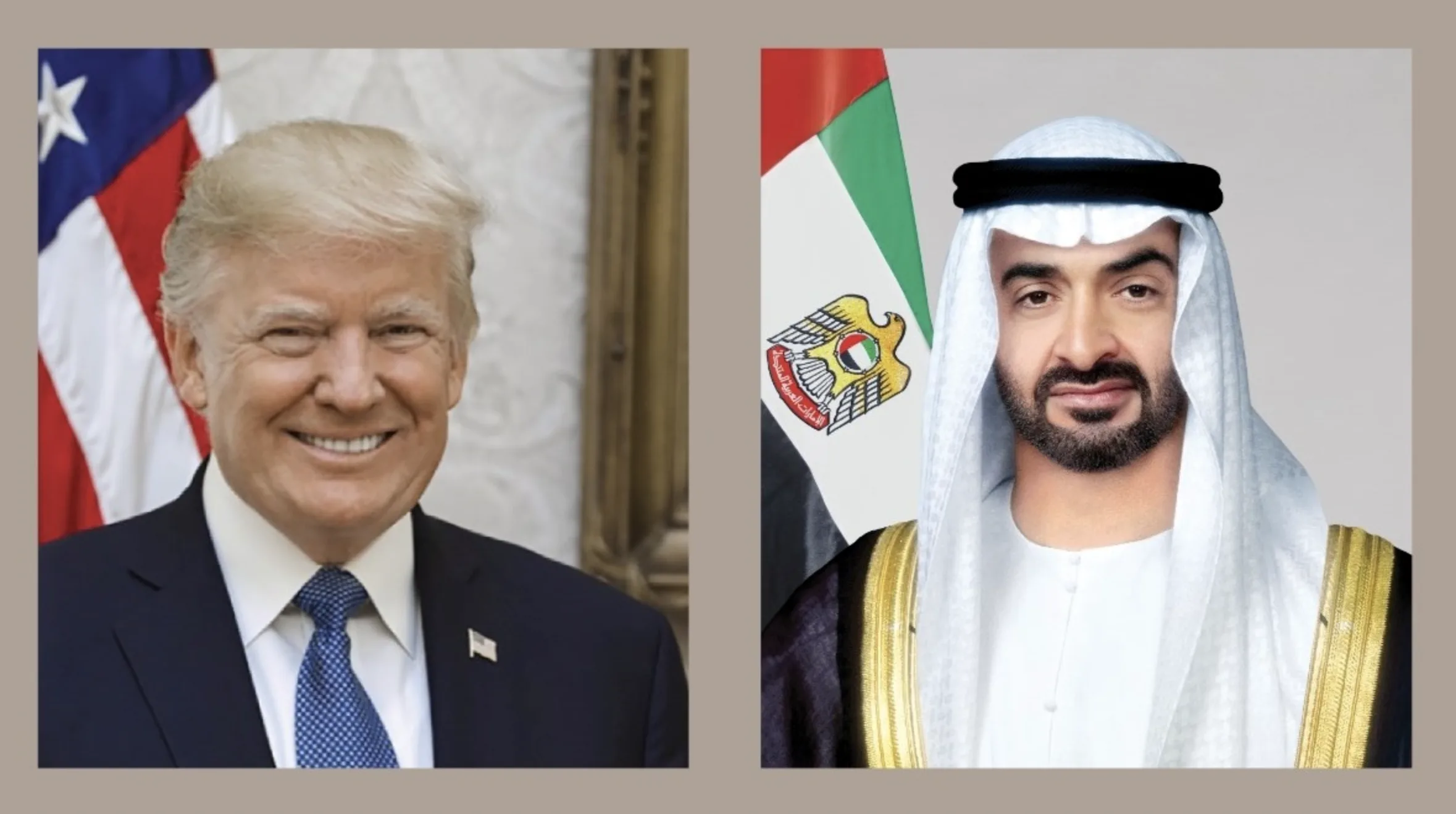UAE and US Presidents Hold Phone Call to Strengthen Bilateral Relations ...