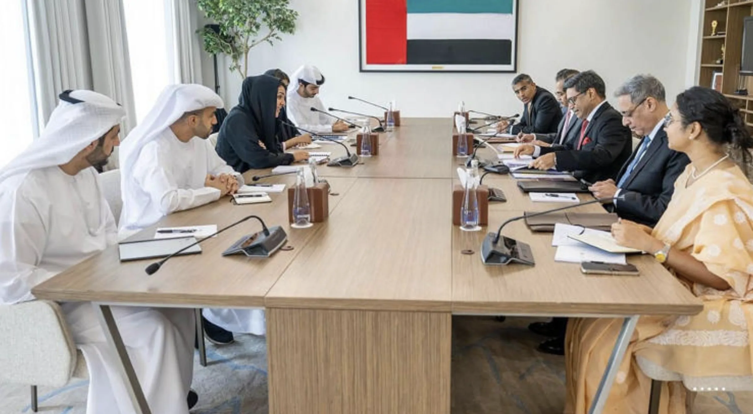 Foreign Secretary Vikram Misri and UAE Minister Reem Al Hashimy Review ...
