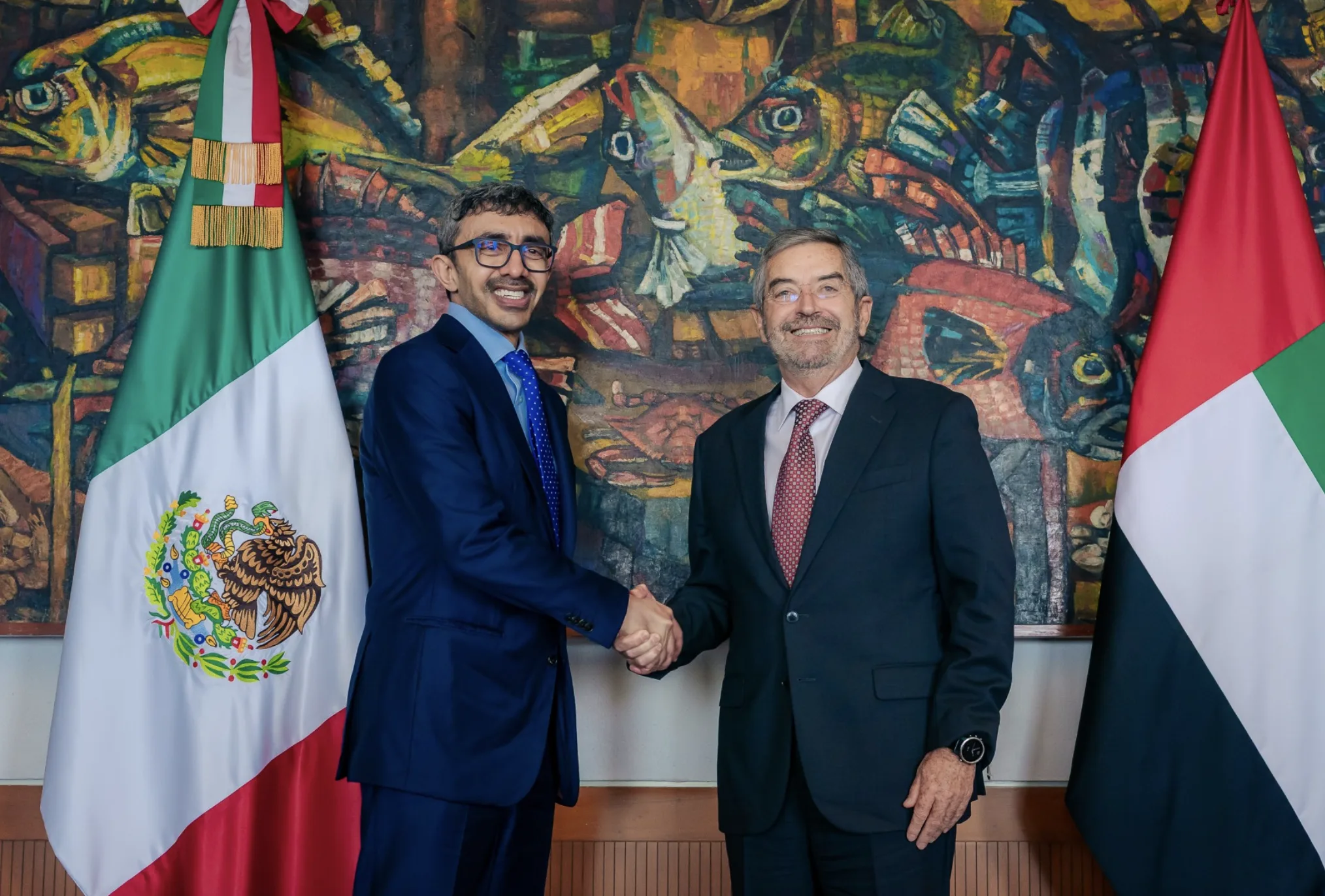 Sheikh Abdullah bin Zayed Meets Mexican Foreign Secretary in Mexico City - UPPERNEWS: UAE news ...